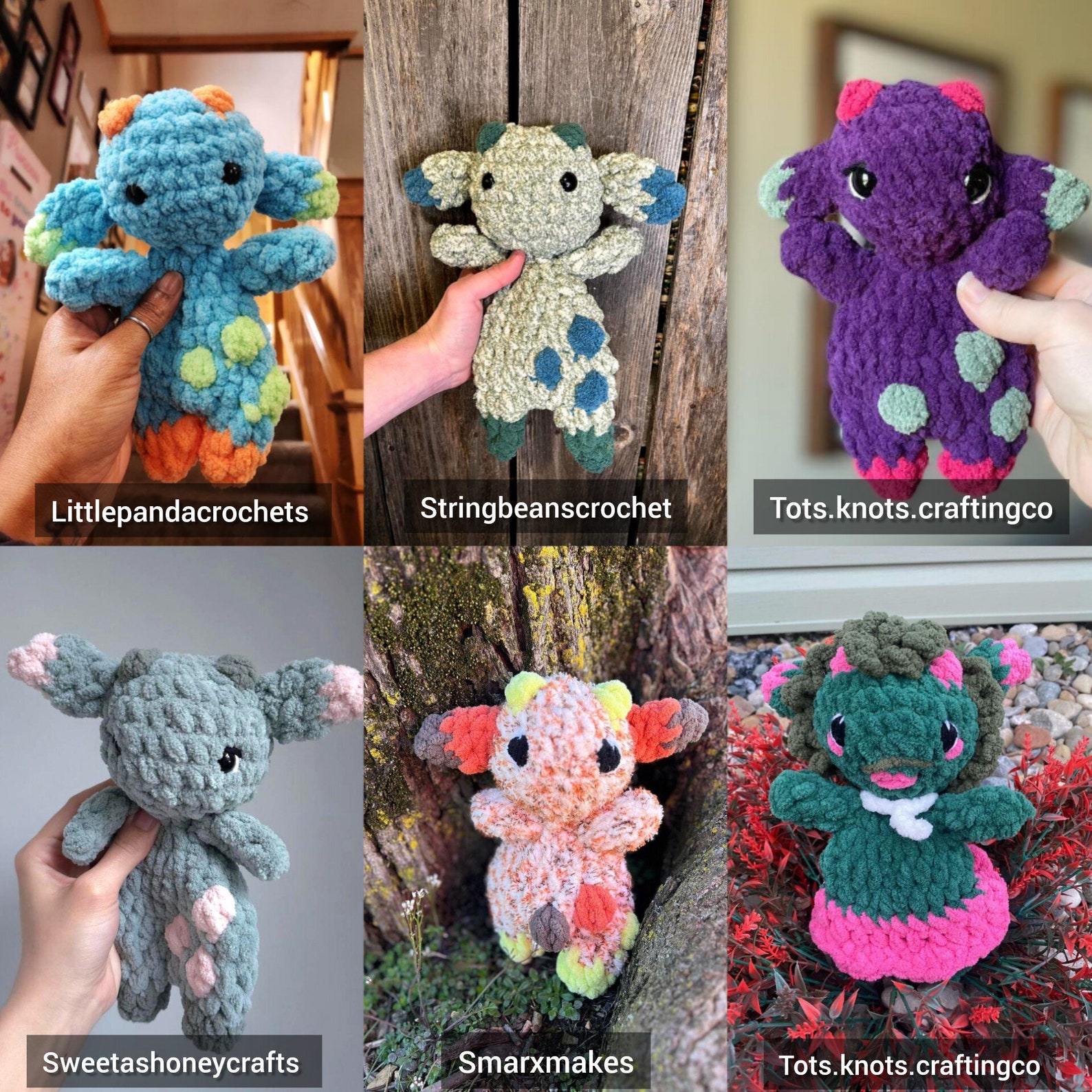 Boko the Goblin Bub Pattern Crochet Goblin Pattern Goblin Plushie Baby ...