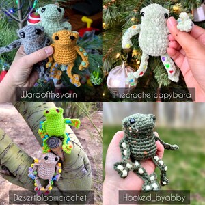 Beaded Fidget Frog Crochet Pattern: Beginner Friendly, No Sew, Sensory ...
