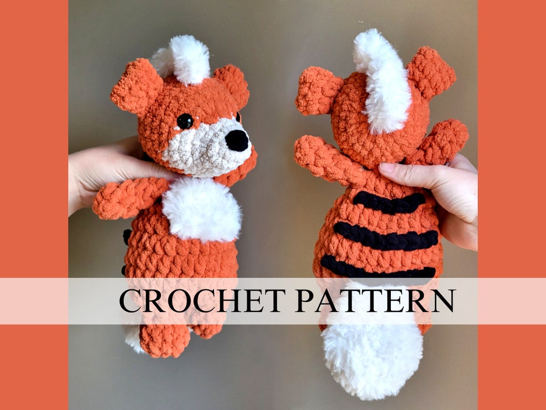 Growlie the Fire Puppy Crochet Pattern: Fire-type Pocket Monster ...