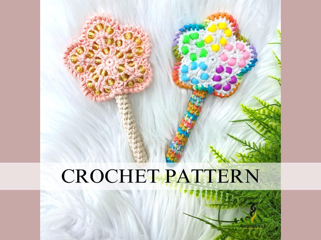 Fidget Magic Wand Crochet Pattern: Beginner-friendly, No-sew Amigurumi ...