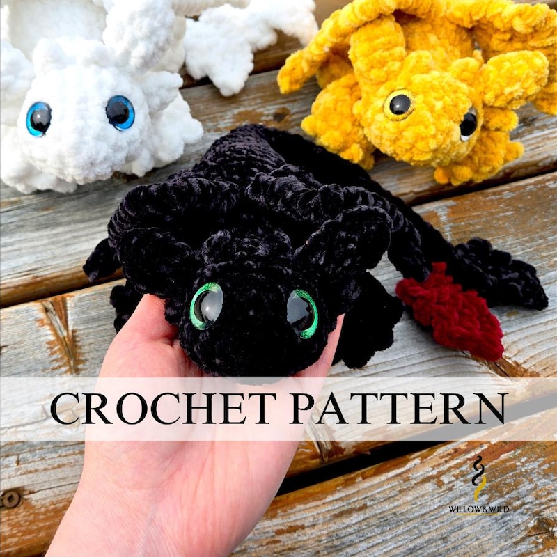 Mini Toothless Plushie - Etsy UK