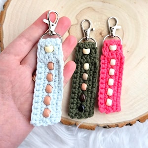 Beaded Fidget Keychain Crochet Pattern: Beginner Friendly, No Sew (PDF ...