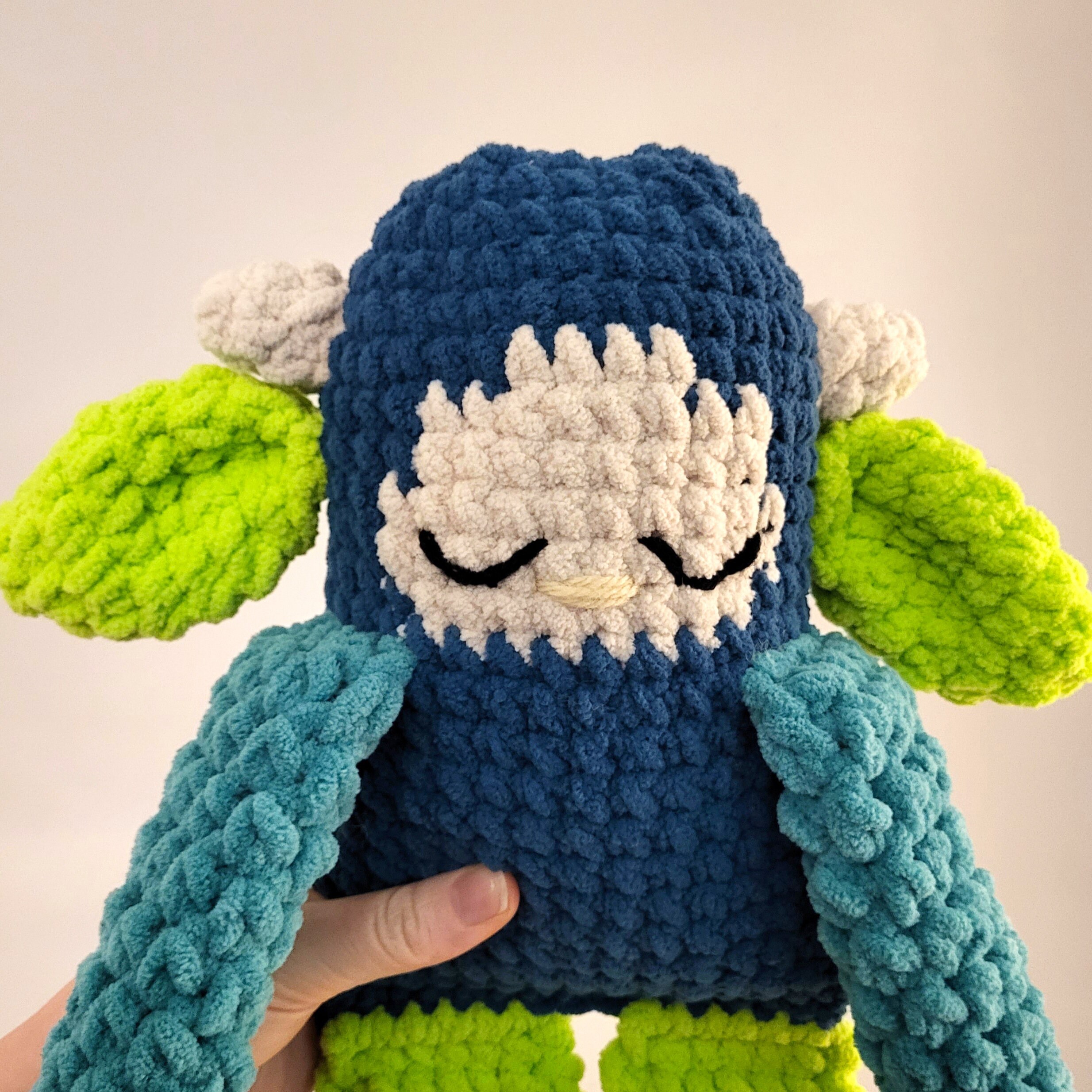 Bonbon the Cuddle Monster Pattern Snuggle Monster Pattern - Etsy