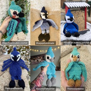 Baxter the Bluejay Knotted Lovey Pattern | Bluejay Crochet Pattern ...