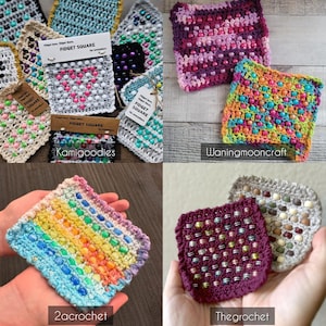 Beaded Fidget Square Crochet Pattern: Beginner Friendly, No Sew ...