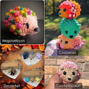 Beaded Fidget Hedgehog Crochet Pattern: Beginner Friendly, No Sew ...