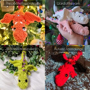 Beaded Fidget Dragon Crochet Pattern: Beginner Friendly, No Sew ...