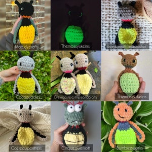 Lumie the Firefly Bub Pattern | Crochet Firefly Pattern | Firefly ...