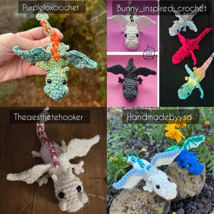 Beaded Fidget Dragon Crochet Pattern: Beginner Friendly, No Sew ...