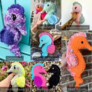 Melody the Seahorse Knotted Lovey Pattern | Seahorse Crochet Pattern ...