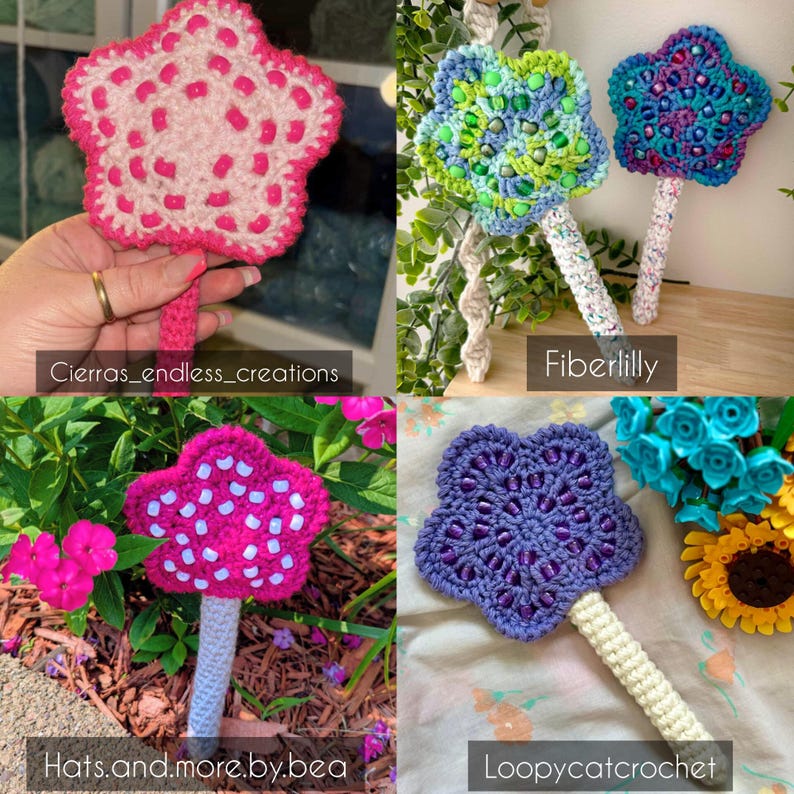 Fidget Magic Wand Crochet Pattern: Beginner-friendly, No-sew Amigurumi ...