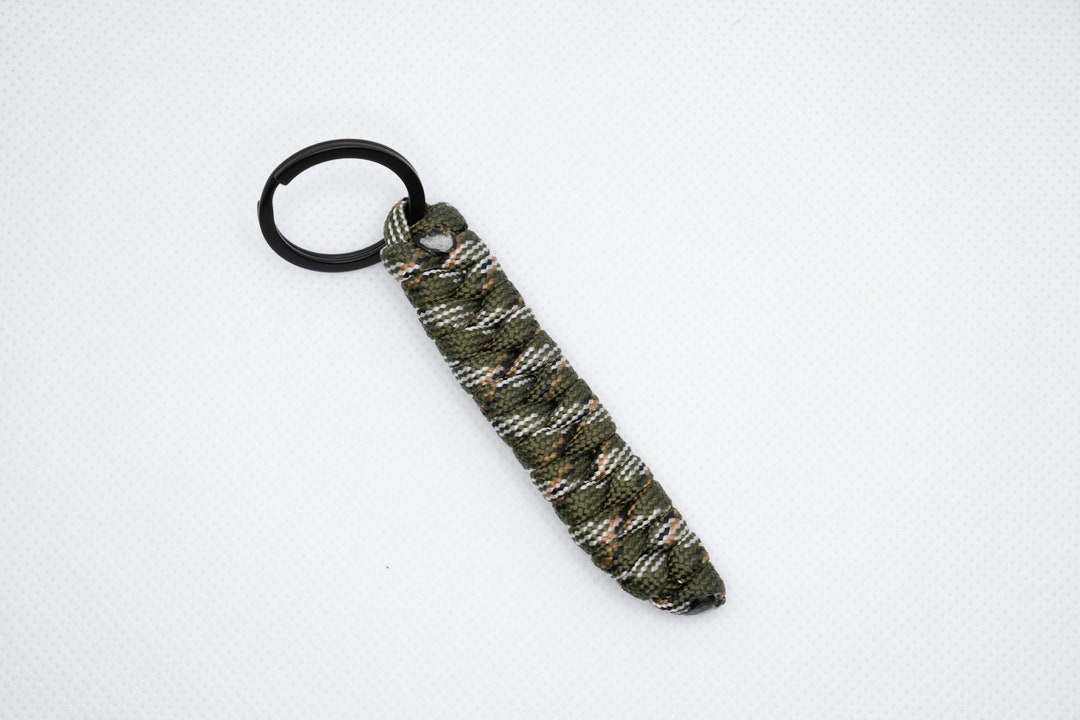 Paracord 550 Fishtail Knot Keychain - Etsy Australia