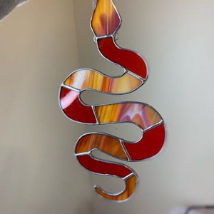 Stained Glass Snake - Etsy