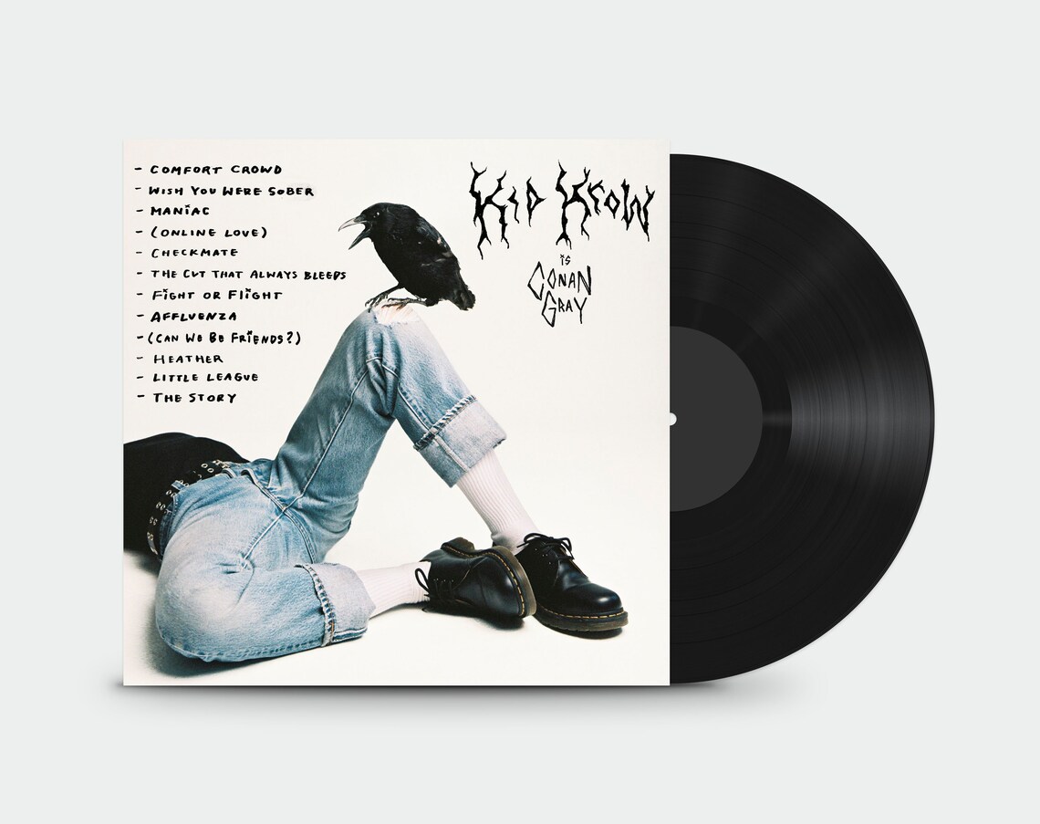 Kid Krow Conan Gray Music Album Cove Print/Music Gift/Album | Etsy