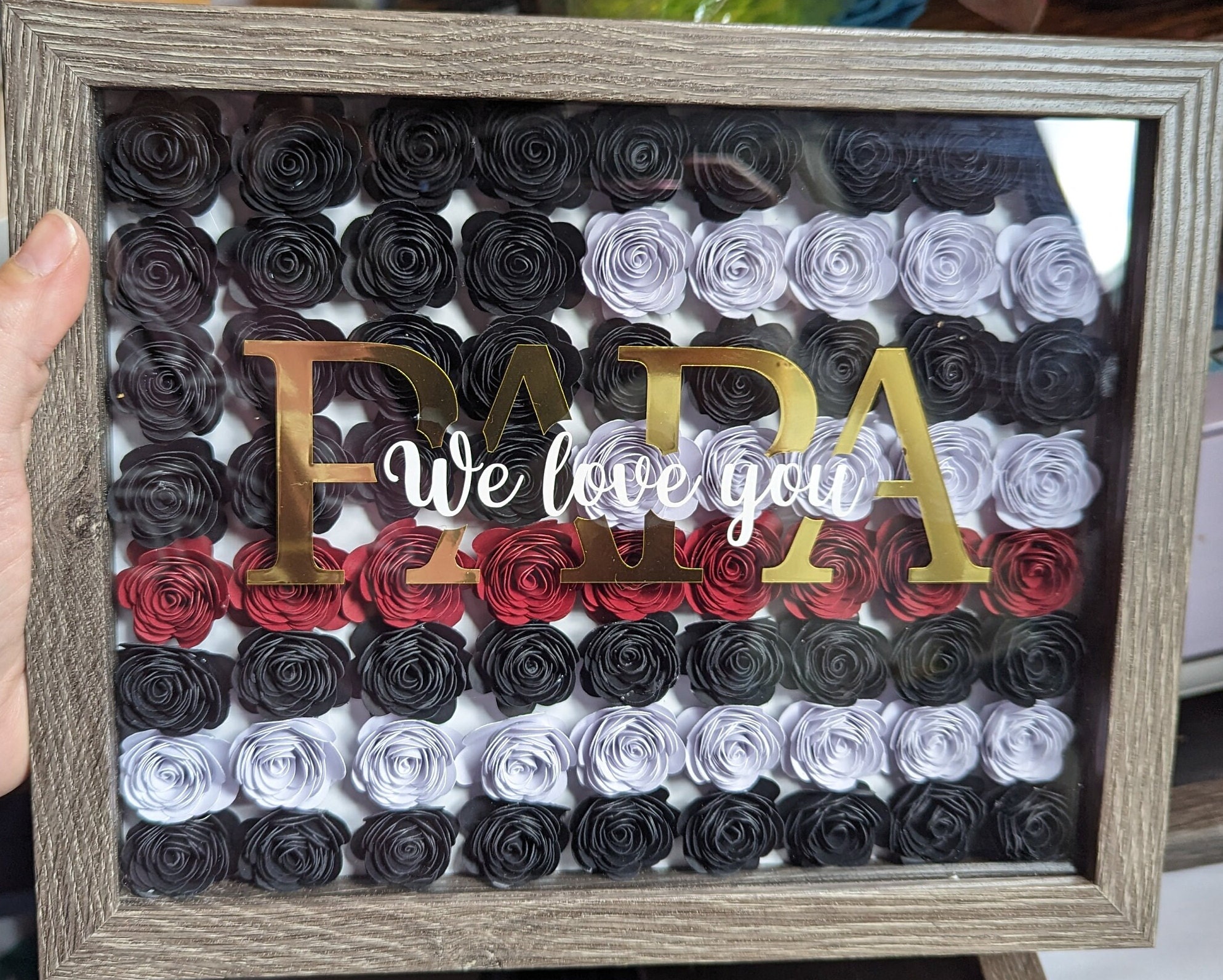 Custom Flag Shadow Boxes - Etsy