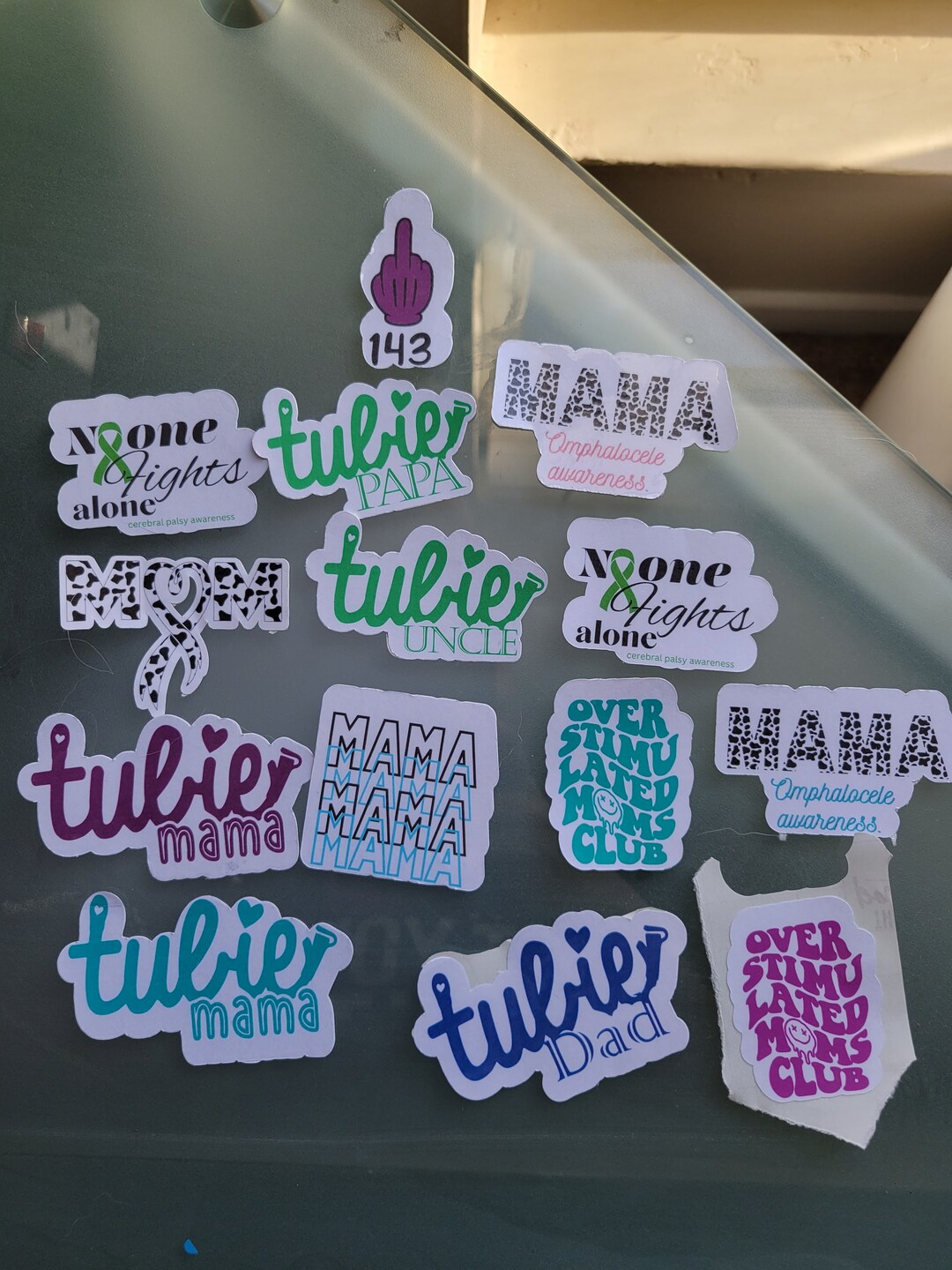 Tubie Stickers/tubie Family/tubie Mama/custom Stickers - Etsy