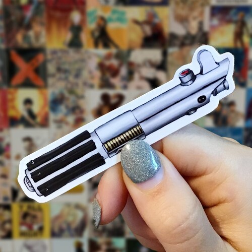 Anakin Skywalker Lightsaber Star Wars Sticker - Etsy