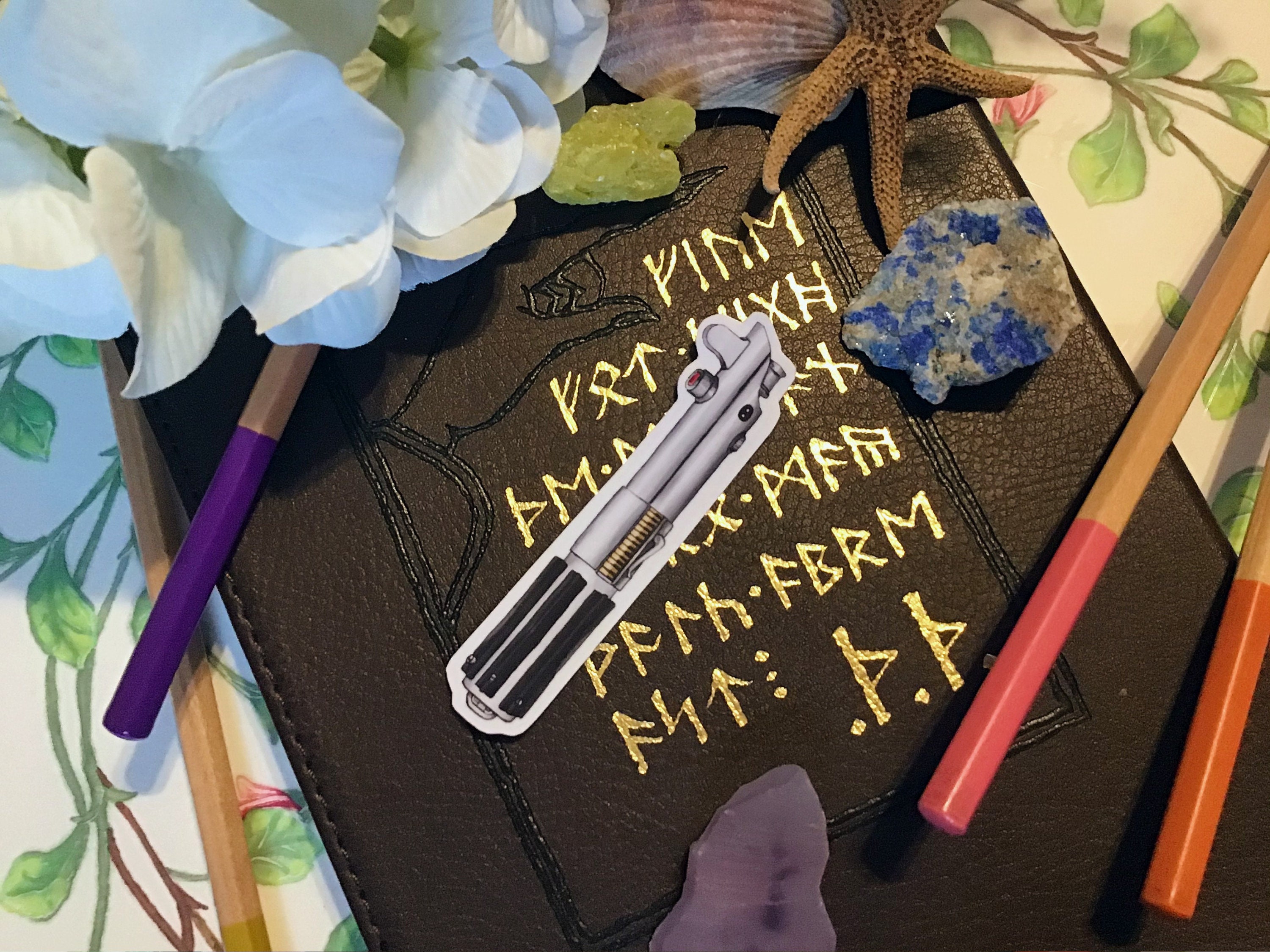 Anakin Skywalker Lightsaber Star Wars Sticker - Etsy