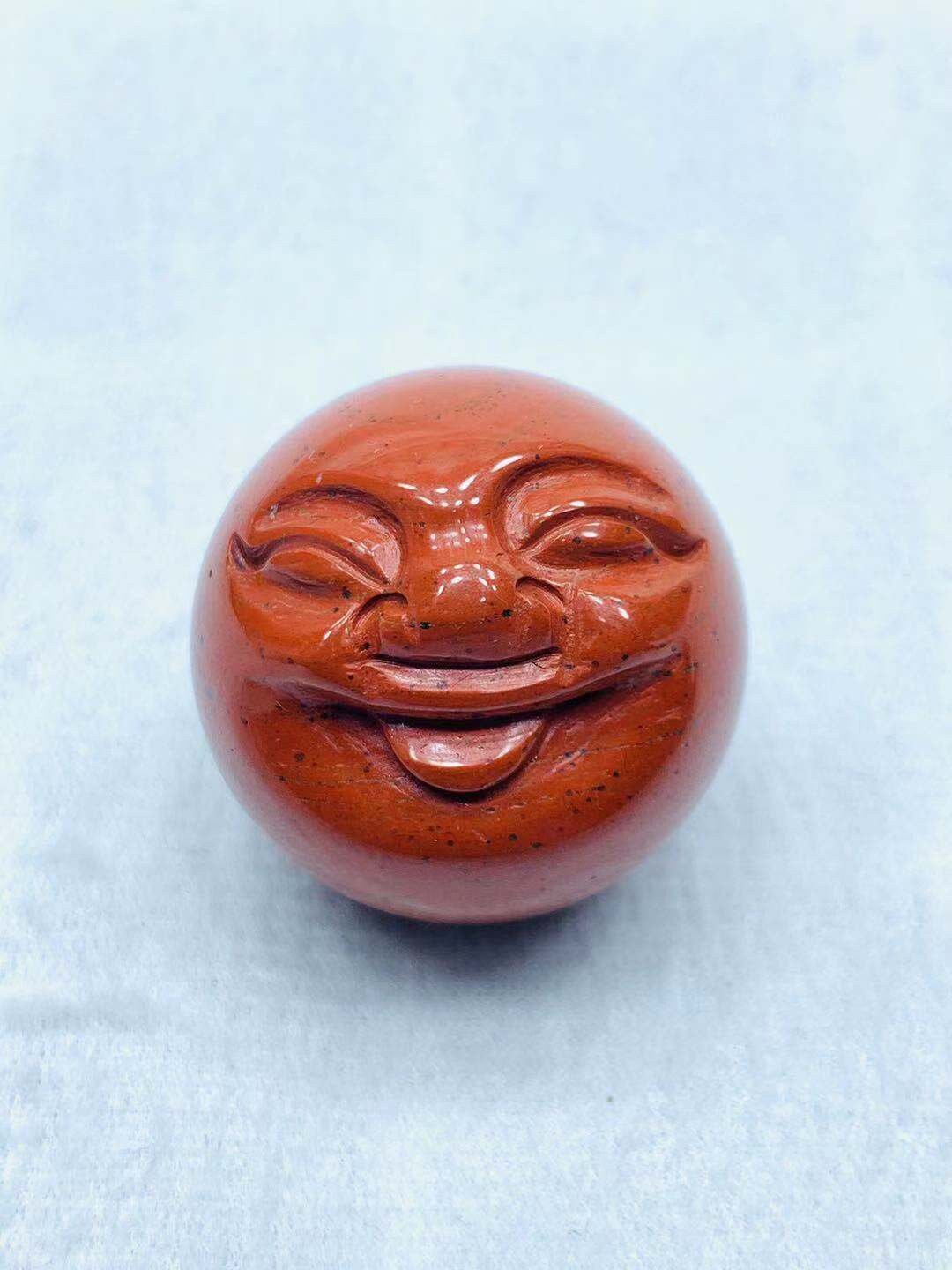 Funny Face Statue, Face Figurine, Head Figurine, Round Face, Home Decor ...