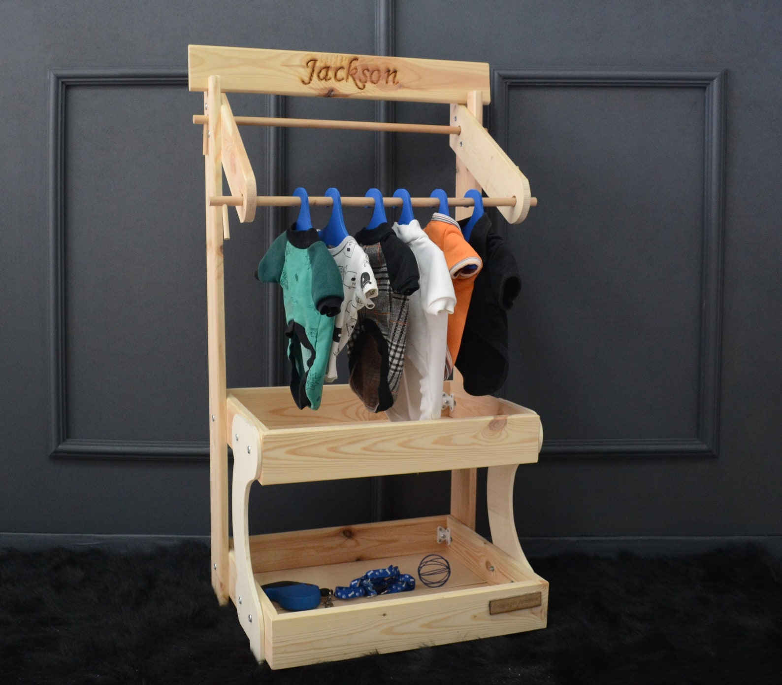 Dog Clothing Rack, Dog Wardrobe, Wardrobe for Dogs, Wardrobe for Pets ...