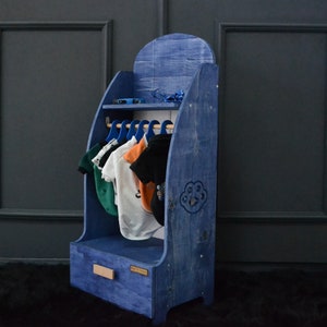 Dog Clothes Wardrobe, Pet Closet Organizer, Rack for Pets/dolls/baby ...