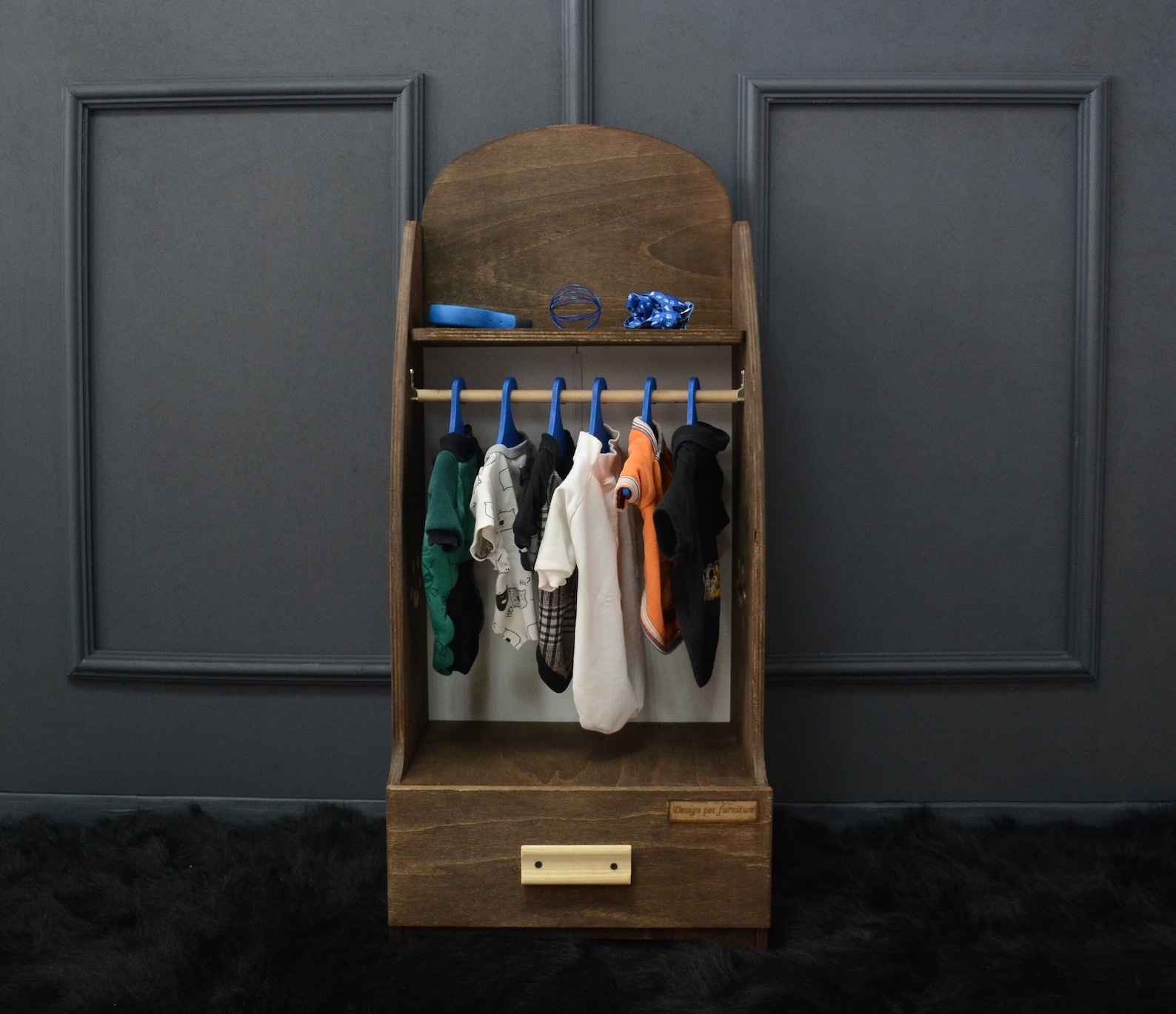 Personalized Dog Wardrobe Wardrobe for Dog Clothes Dog - Etsy