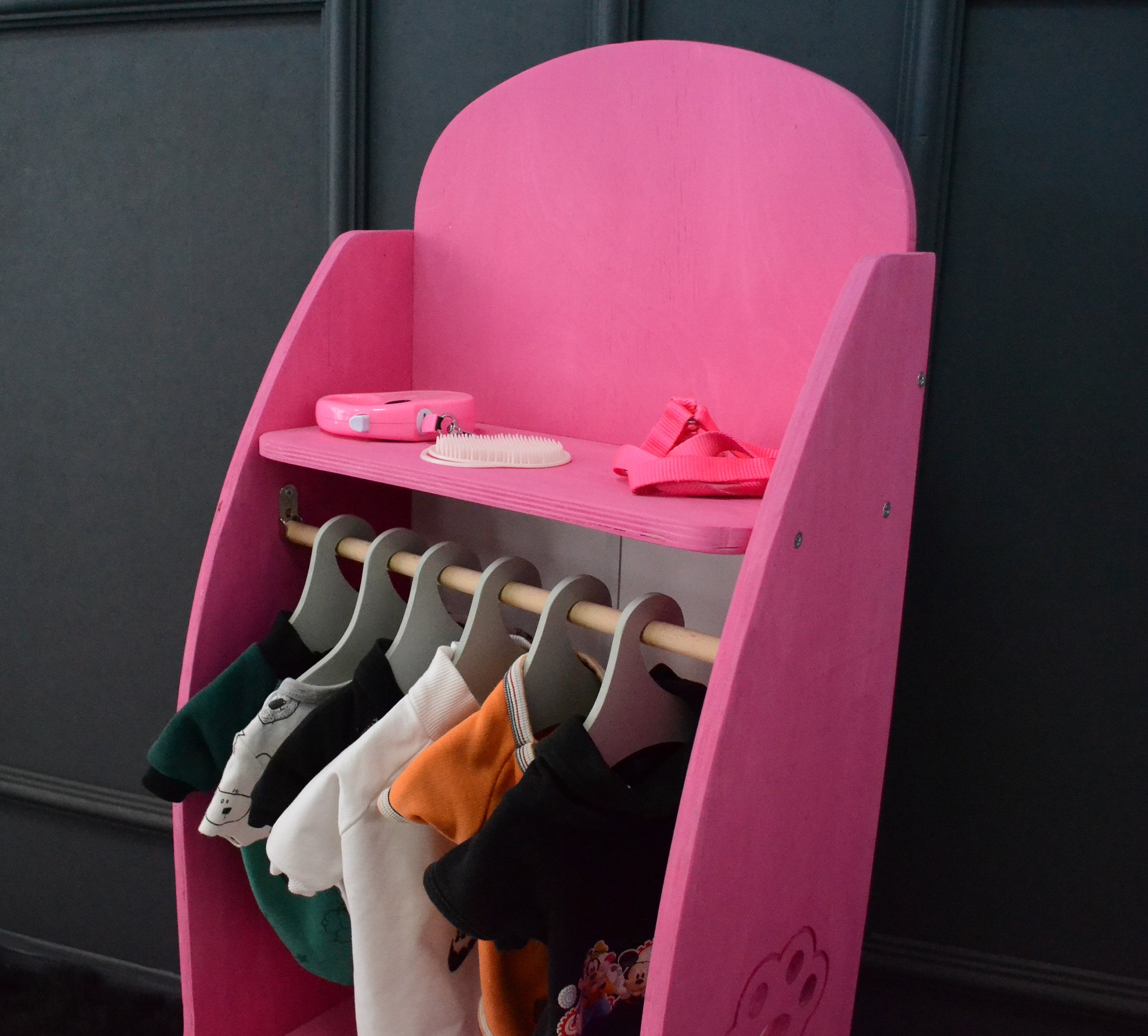 Dog Clothing Rack, Pet Wardrobe, Pet Clothing Organizer, Rack for Pets ...
