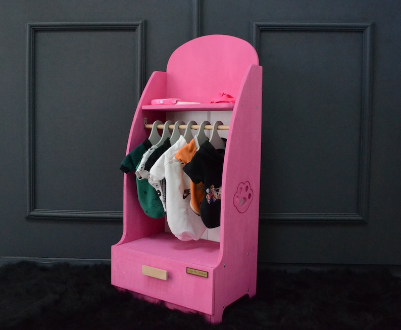 Dog Clothing Rack, Pet Wardrobe, Pet Clothing Organizer, Rack for Pets ...