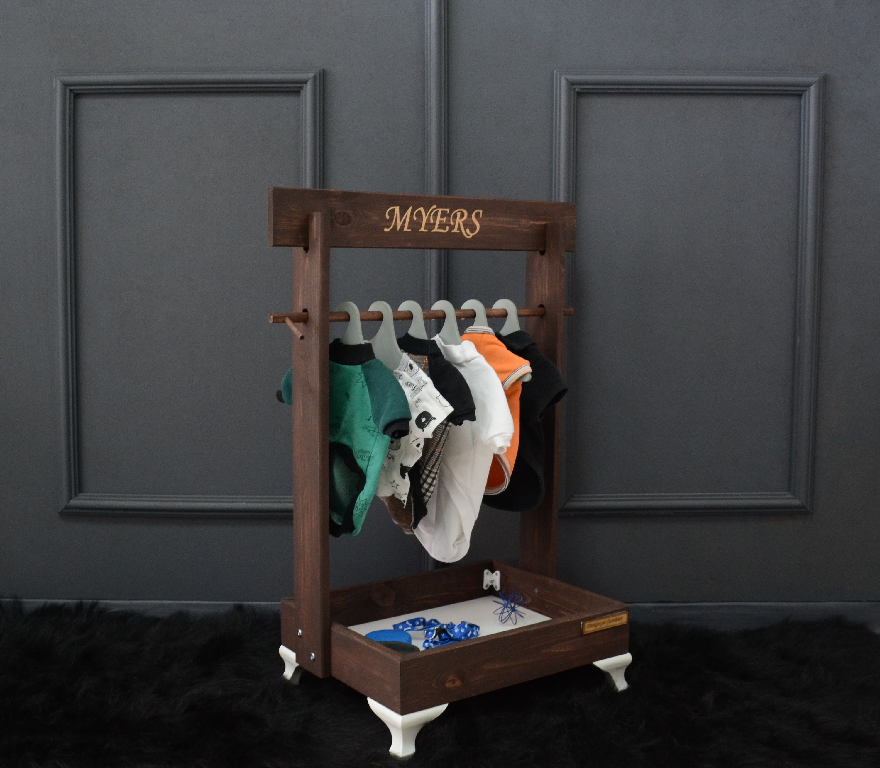 Brown Wardrobe Dog Wardrobe Dog Clothing Rack Pet Wardrobe - Etsy UK
