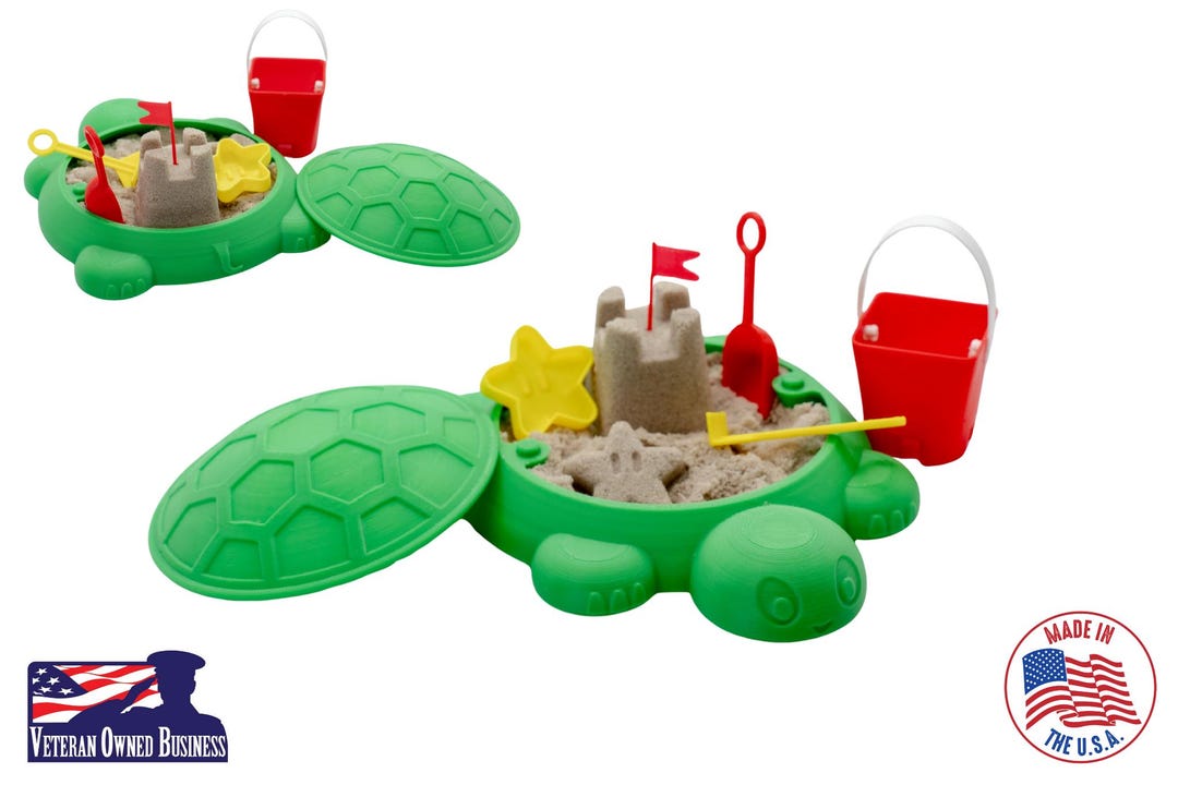 Turtle Desktop Sandbox Zen Garden With Mini Tools and Sand | Stress ...