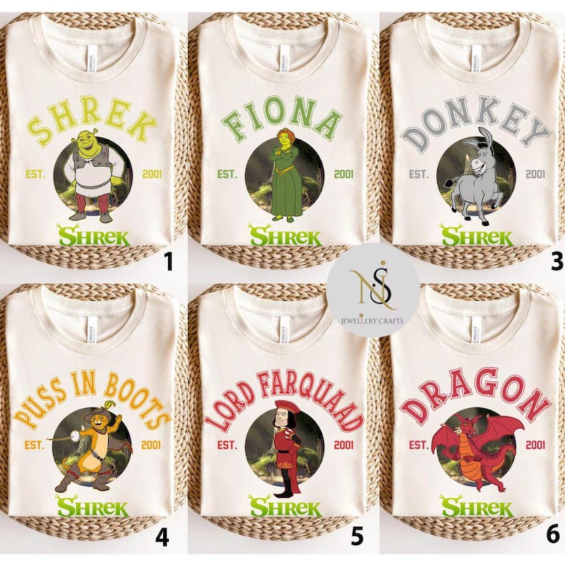 Shrek Costume Group - Etsy