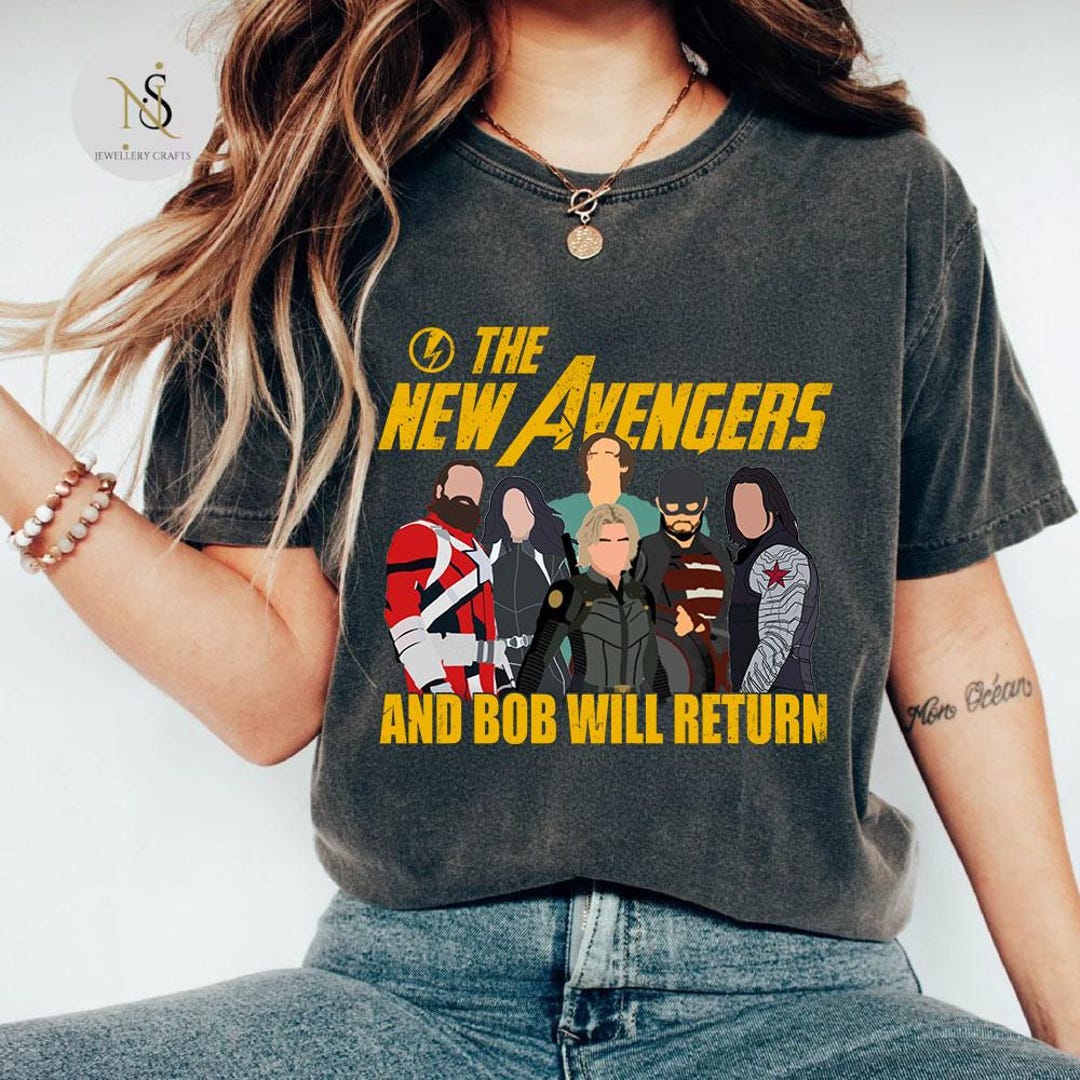 New Avengers and Bob Will Return Disney Marvel Thunderbolts Shirt ...