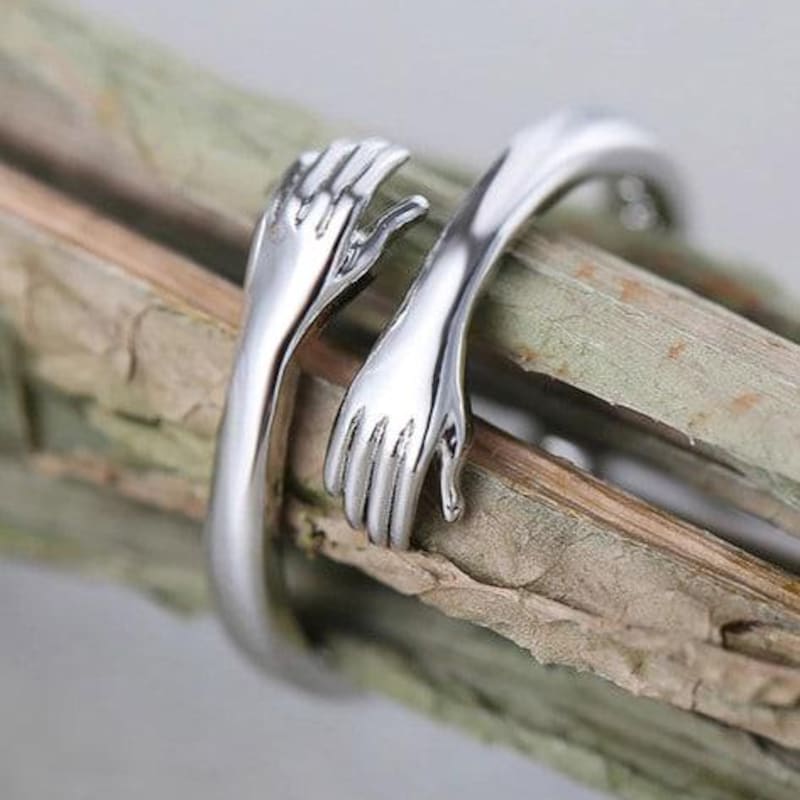 Hug Ring Gold - Etsy