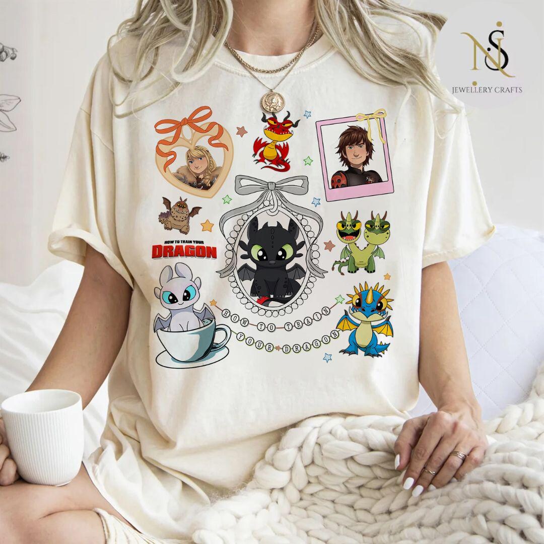 Coquette Bow Bracelets How to Train Your Dragon Shirt, Toothless Light ...