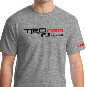 TRD Pro T-shirt Customized for Toyota FJ Cruiser on Gildan Soft Fabric ...