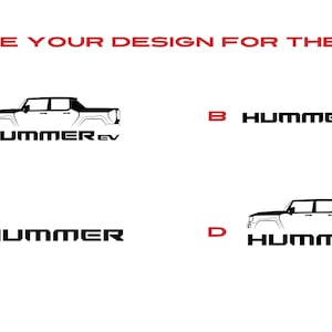 Hummer EV Lover Tshirt With Model Logo on Back and Left Front Chest ...