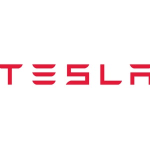 Tesla Script Decal Reflective, Available in Various Sizes and Colors ...