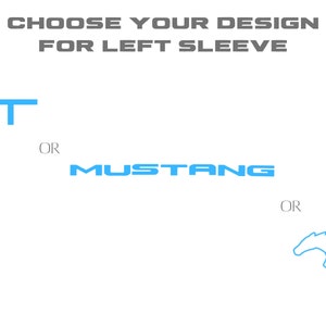 Ford Mustang Mach E Lover Tshirt With Model Logo on Left Sleeve Printed ...