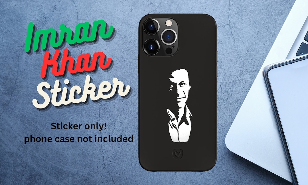 Imran Khan Sticker: White Decal for Cellphones, Laptops - Etsy
