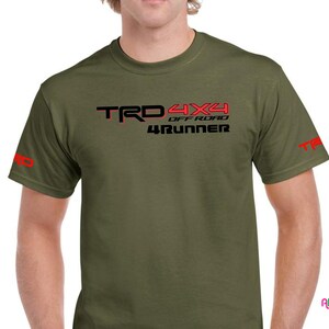 4runner TRD 4x4 off Road T-shirt TRD on Both the Sleeves for Toyota ...