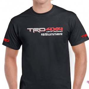 4runner TRD 4x4 off Road T-shirt TRD on Both the Sleeves for Toyota ...