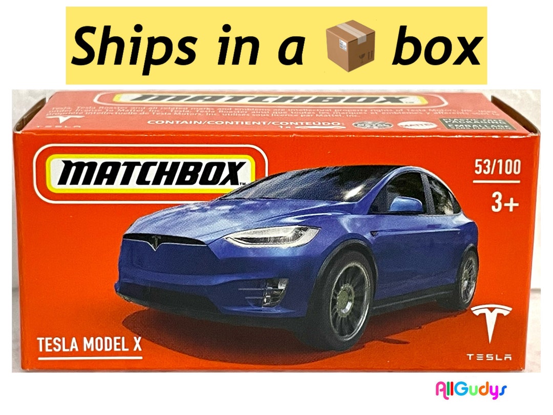 Matchbox Tesla Model X Blue Like Hot Wheels - Etsy