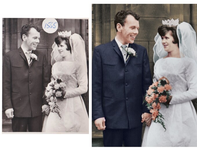 UK BASED Photo Colourisation, Restoration, Rip/mark Removal, Enhancing ...