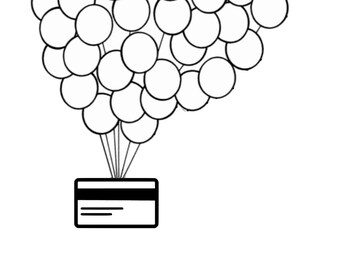 Piggy Bank Savings Debt Snowball Payment Tracker Coloring Page | Etsy