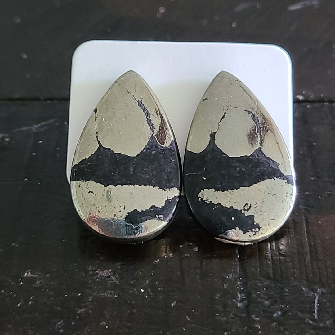 Apache Gold Stainless Steel Statement Stud Earrings - Etsy