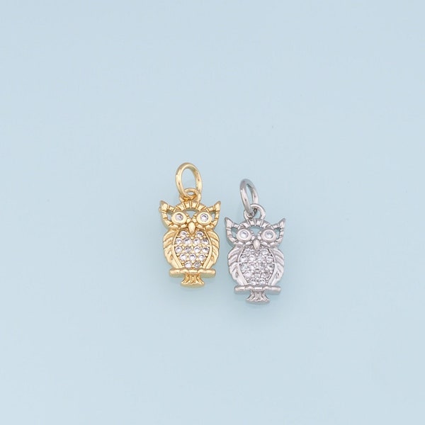 Owl Charm Bracelet - Etsy