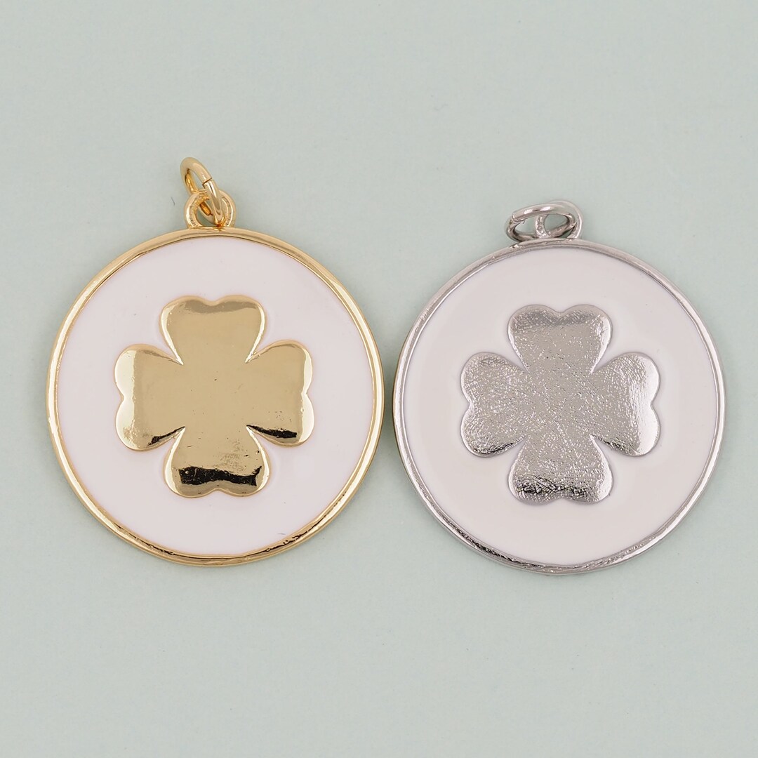 Gold Flower Charms,18k Gold Filled Flower Pendant,round Flower Charm ...