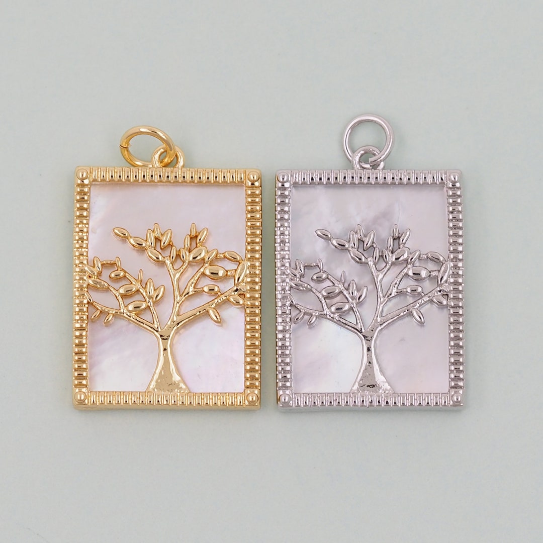 Gold Tree of Life Charms,18k Gold Filled Tree of Life Pendant,tree ...