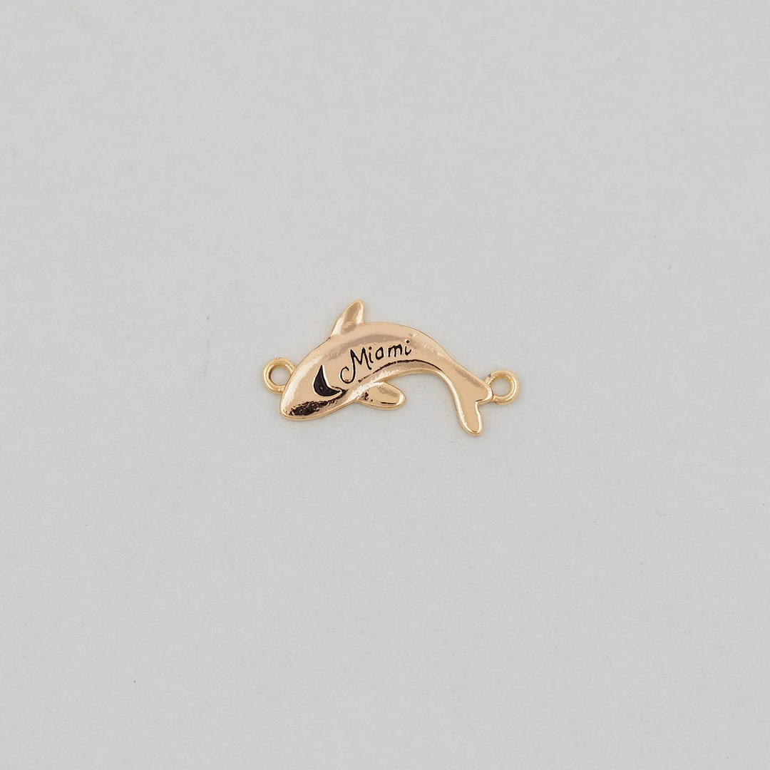 Gold Miami Charms,18k Gold Filled Flame Miami Pendant Bracelet Necklace ...