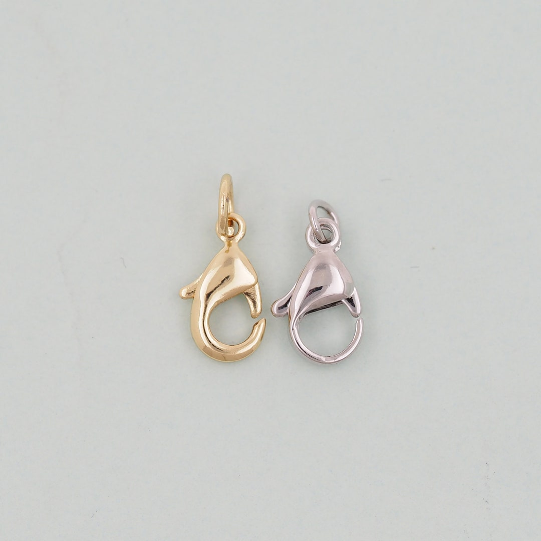 Gold Clasp,18k Gold Filled Lobster Clasp Gold Lobster Claw for DIY ...